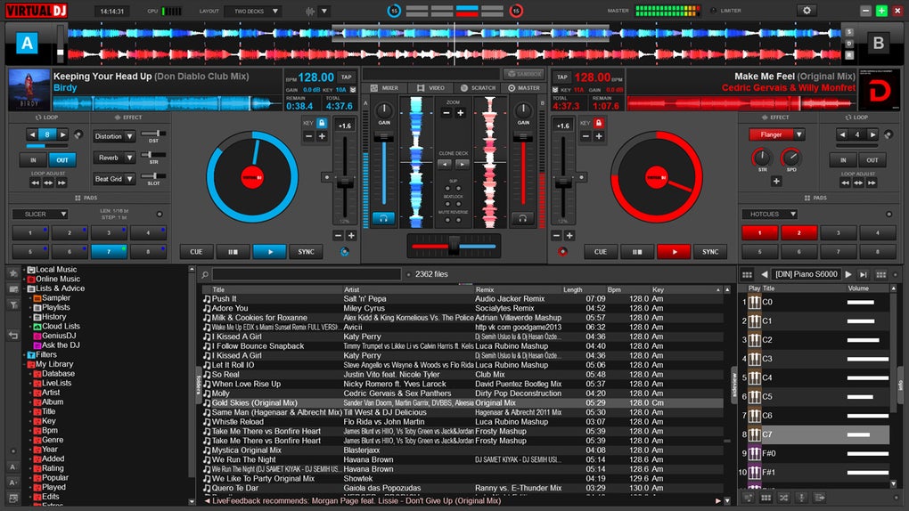 Télécharger VirtualDJ 2018 Build 4444 pour Mac - Filehippo.com