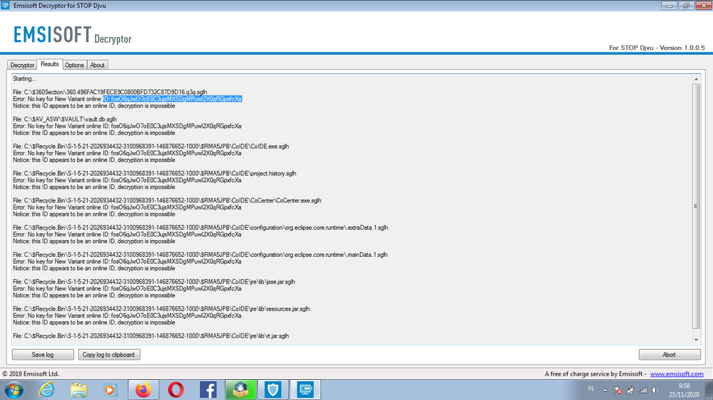 Download Emsisoft Decryptor for STOP Djvu 1.0.0.5 for Windows ...