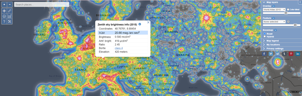 Download Light Pollution Map 1.0 for Web Apps - Filehippo.com