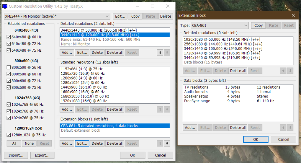 下载 Custom Resolution Utility - CRU 1.5.1 Windows 版 - Filehippo.com