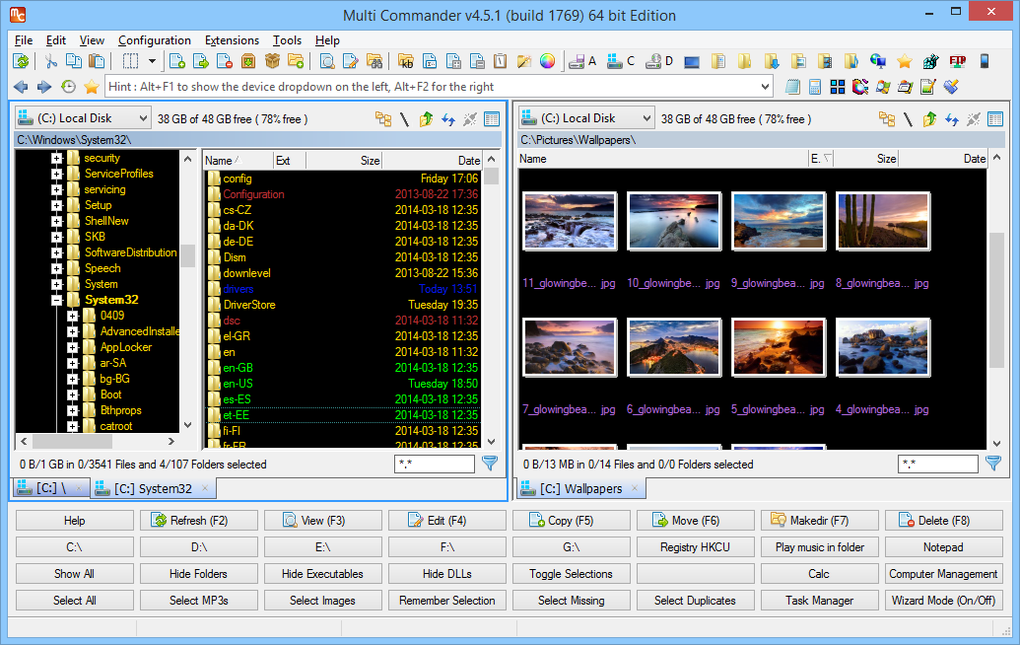 Download Multi Commander File Manager 9.7.0.2590 for Windows ...
