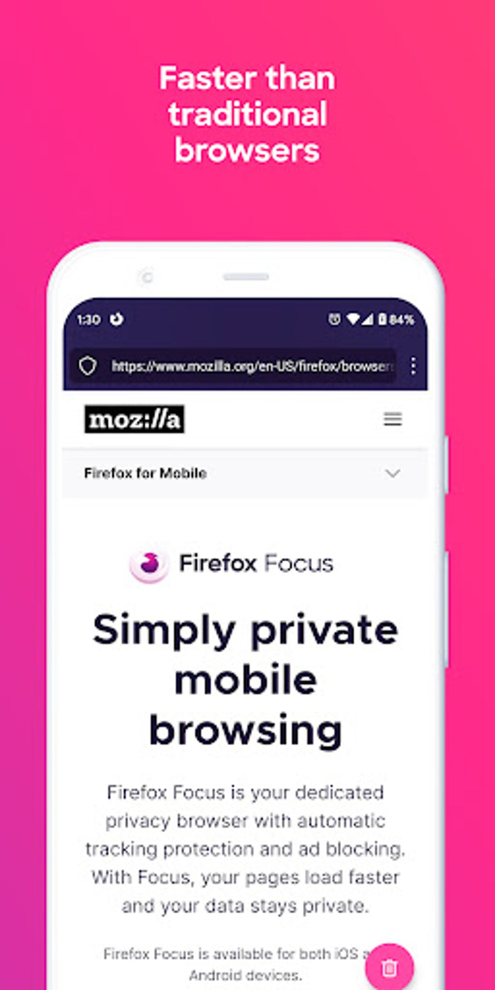 下载 Firefox Focus: The privacy browser 128.0.3 Android 版 - Filehippo.com
