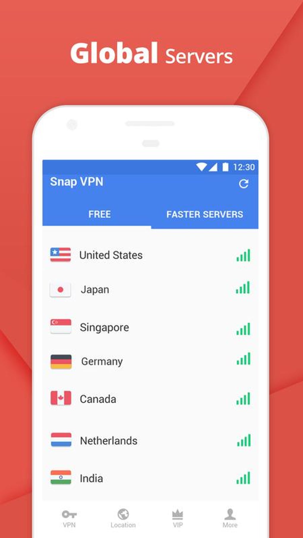 Descargar Snap VPN - Unlimited Free Super Fast VPN Proxy 4.7.4.1 para ...